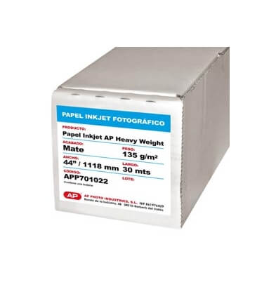AP Papel Inkjet Comercial 140 grs. 3333 IJ True Color Mate 42" | AP ...