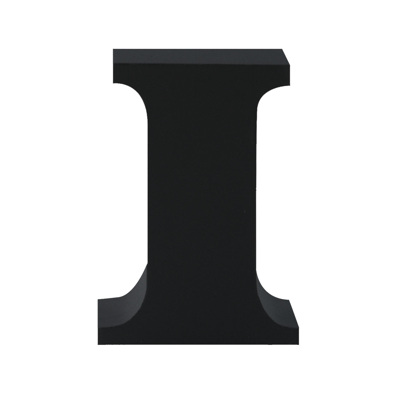 AP Letra Decorativa MDF - Letra I 15x18 Negra | AP Photo Industries