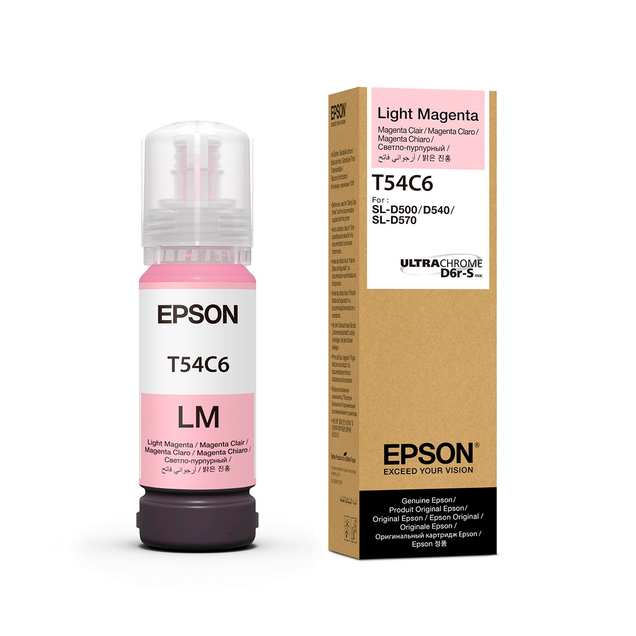 Epson SureLab SL-D500 Bote Tinta T54C6 Magenta Claro 70 ml | AP Photo ...