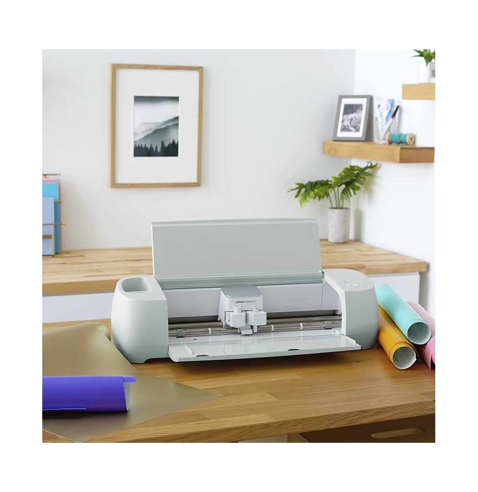 Cricut Explore 3 Plotter de corte + Curso Cricut completo | AP Photo ...